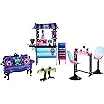 Amazon.com: Monster High The Coffin Bean Playset, Café with Two Pets ...
