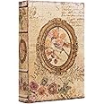 Amazon.com: DROFELY Decorative Vintage Style Fake Book Flowers Pattern ...