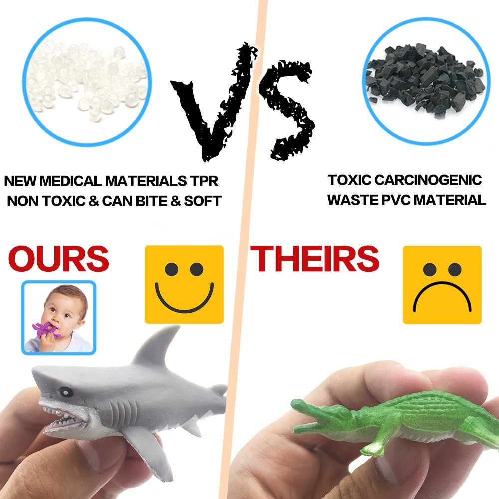 Mua 18 Pack Assorted Ocean Animal, Stretchy and Floating Rubber sea ...