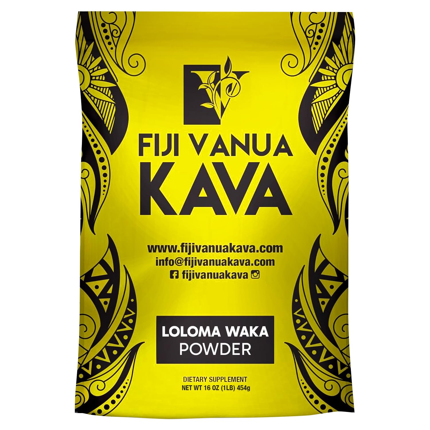 Mua Fiji Vanua Kava Premium Loloma Waka Kava Root Powder, Made From ...