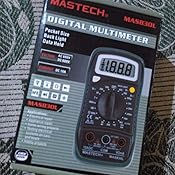 Mastech MAS830L Digital Pocket Multimeter, Colour May Vary (Yellow or Green): Amazon.in ...