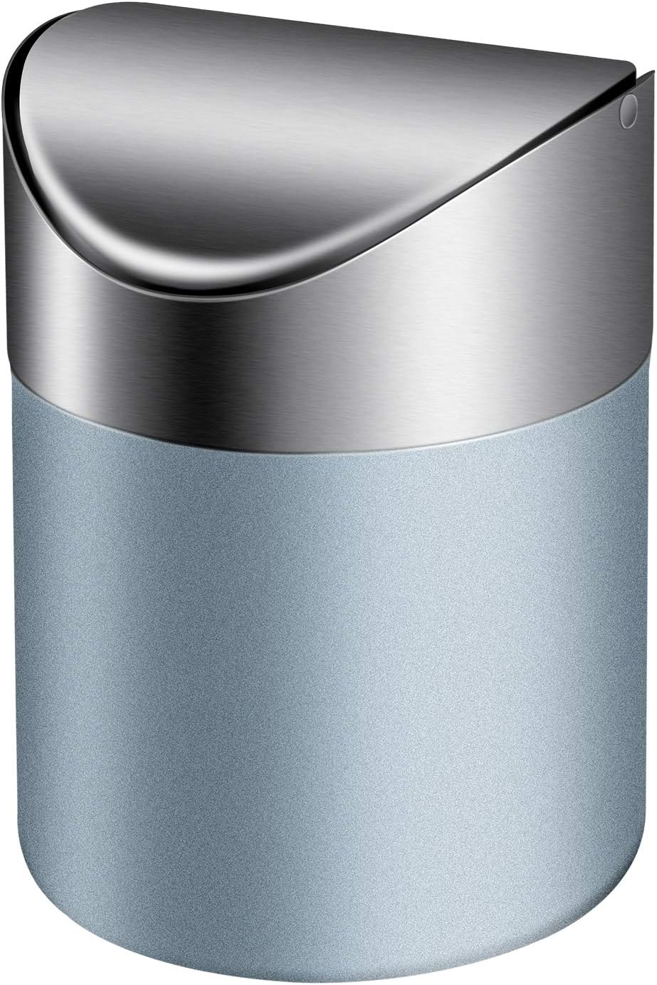 TWFRIC Mini Dustbin with Lid, Trash Can Small Desktop Bin Indoor ...