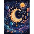 Amazon.com: Moon Diamond Painting Kits for Adults - 5D Diamond Art Kits ...