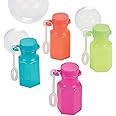 Amazon.com: Fun Express Spring Brights Bubble Bottles - Toys - 48 ...