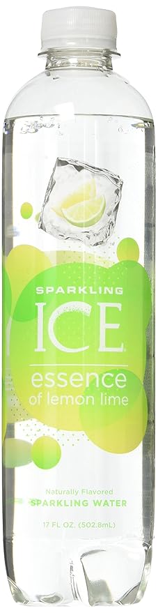 Sparkling Ice Essence of Lemon Lime, 17 Fl Oz (Pack of 12): Amazon.com: Grocery & Gourmet Food
