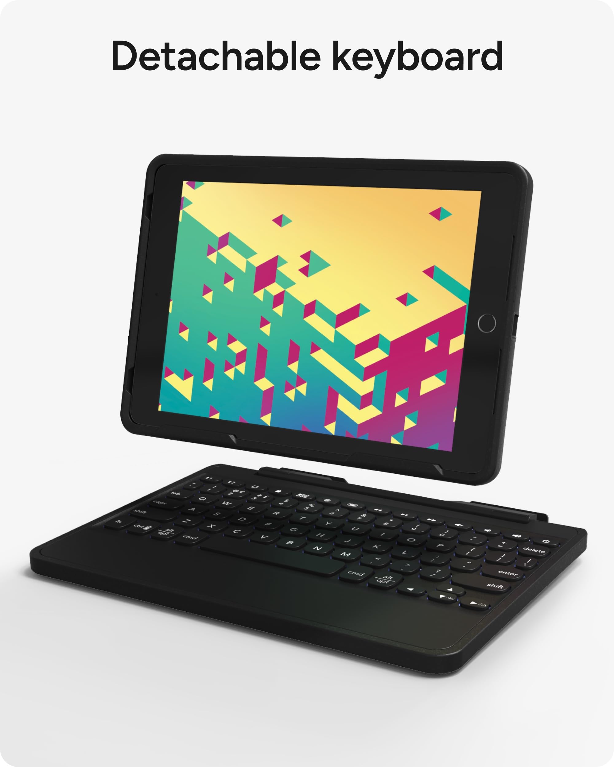 Mua ZAGG Rugged Book Detachable Case and Magnetic-Hinged Keyboard for ...
