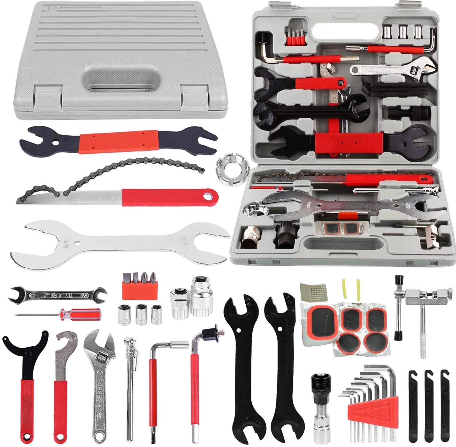 Bike Repair Tool Kits, Bicycle Tool Kit Multi-Function Tool Kit ...