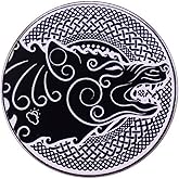 Amazon.com: Fenrir Wolf Celtic Norse Viking Knot God Odin Ragnarok 1.2 ...