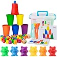 Amazon.com: Bmag Counting Bears with Matching Sorting Cups,Pre-School ...