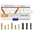 Amazon.com: GOUPRC RC Bullet Connectors 2mm 3.5mm 4mm Female Male Gold ...