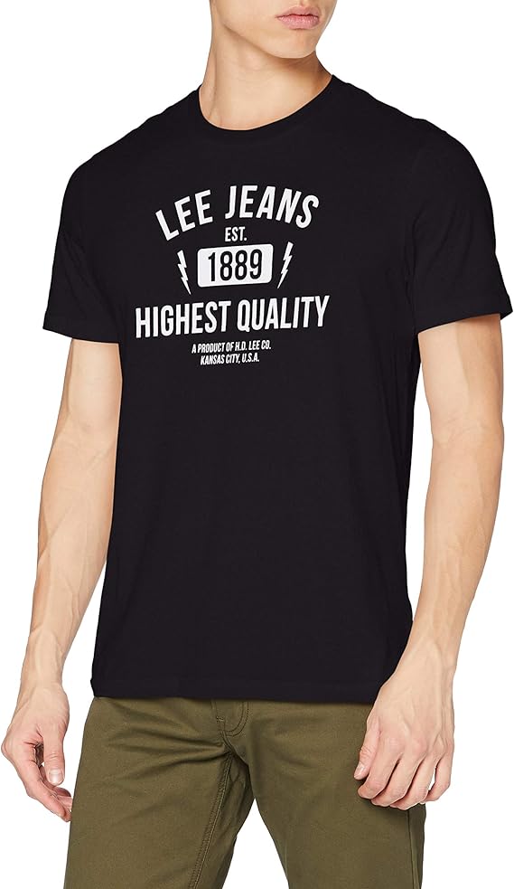 Lee Men's Logo Variation Tee T-Shirt: Amazon.co.uk: Clothing