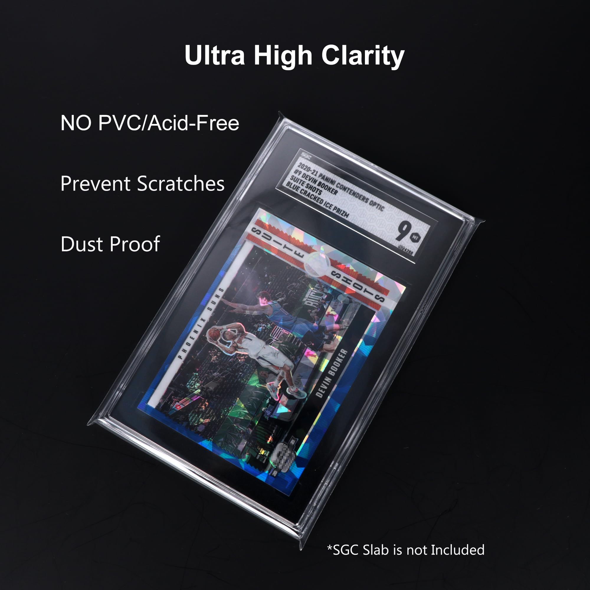 Mua Graded Card Sleeves for SGC-Sized Slabs, Resealable Slab Card ...