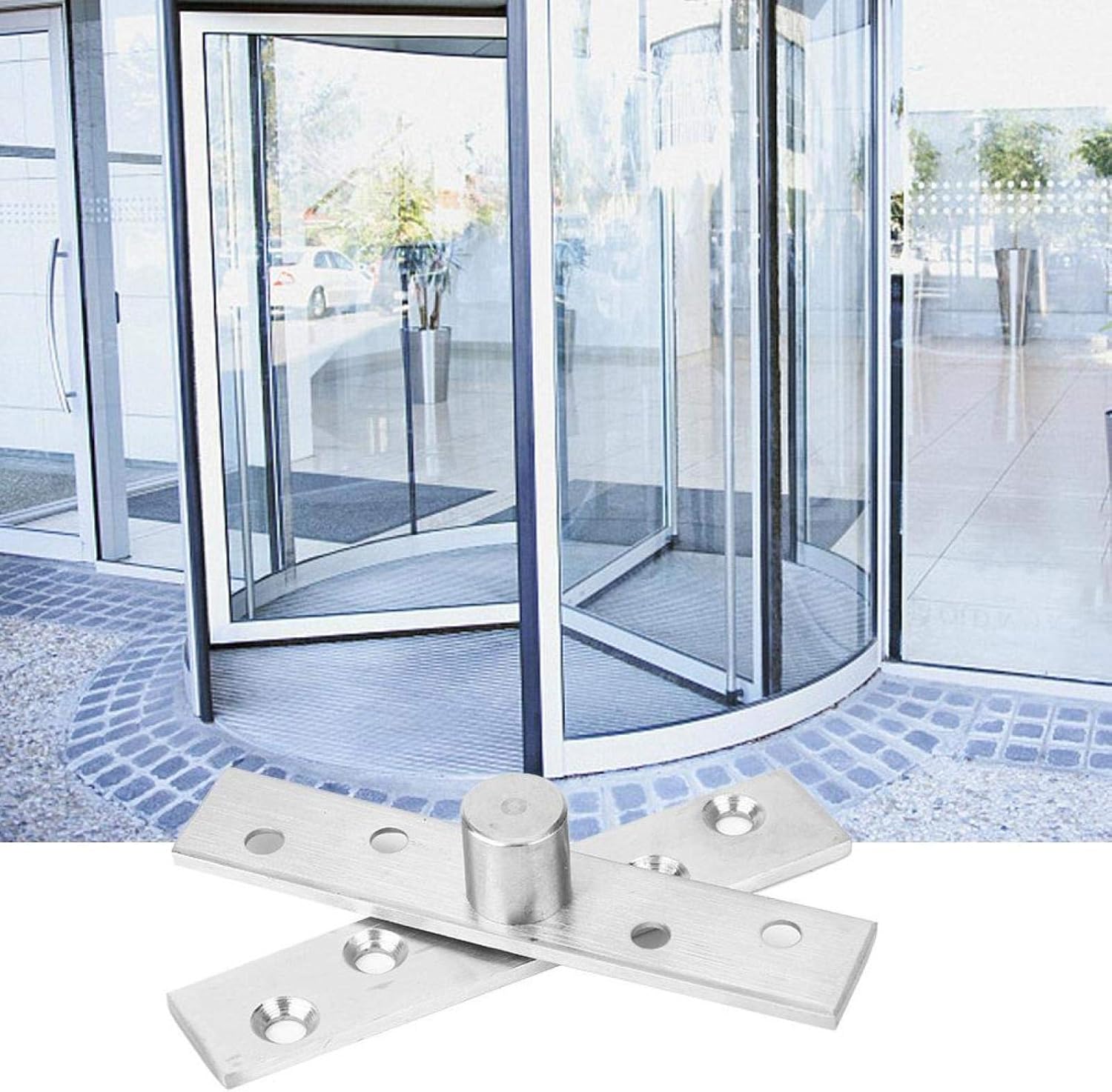 Revolving Door Hinge Rotary Pivot Hinge Stainless Steel 2pcs Pivot ...