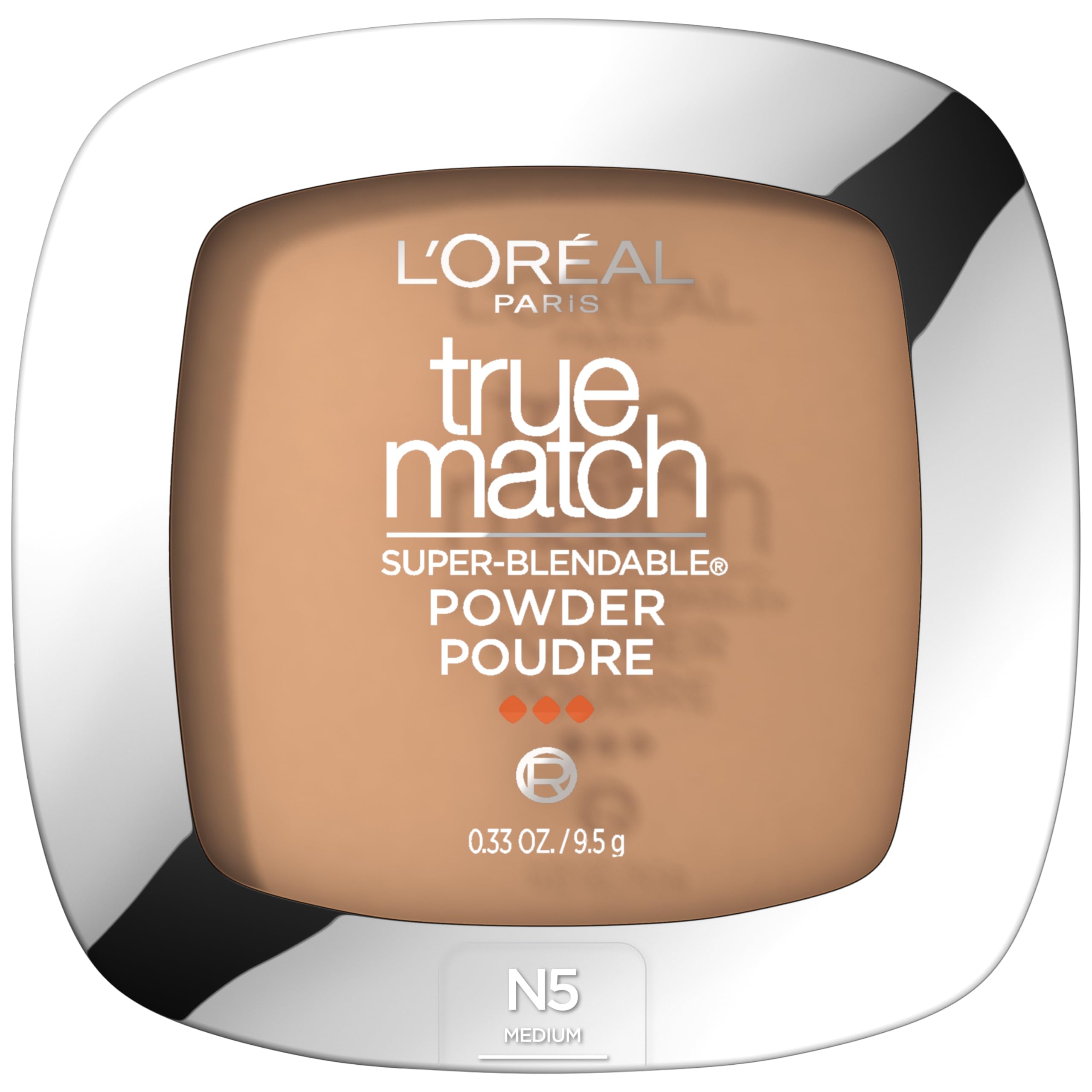 L'Oreal Paris True Match Super-Blendable Oil Free Powder Foundation, N5 ...