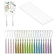 Amazon.com: Blank Clear Acrylic Book Page Mark 20Pcs Plastic Craft ...