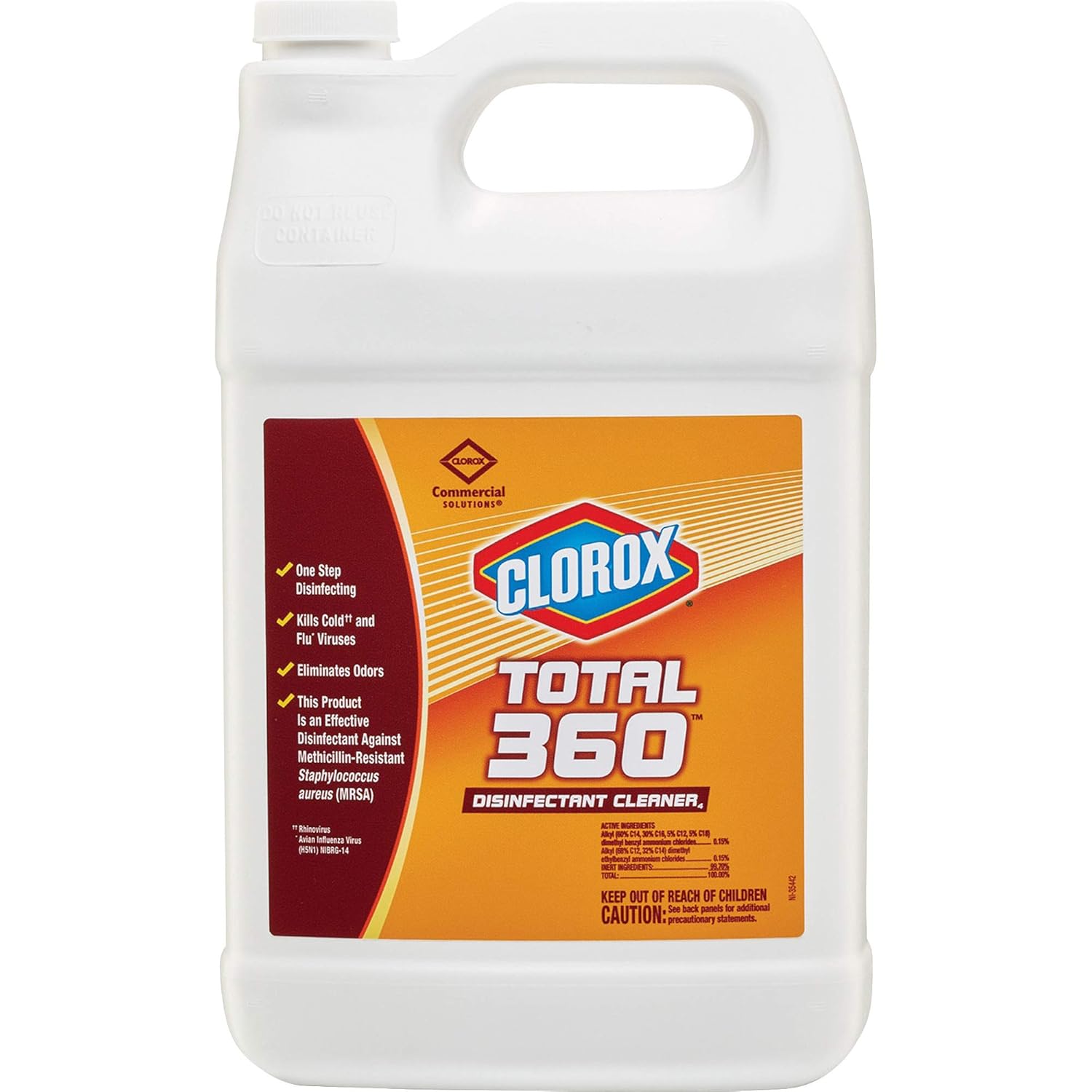 Clorox Commercial Solutions Total 360 - Limpiador desinfectante: Amazon ...