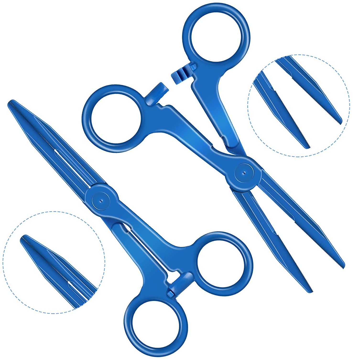 Mua XUKE Sterile 40 Blue Umbilical Cord Clamps for Veterinary, Home ...