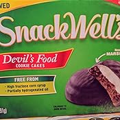 Amazon.com: SnackWell's Devil's Food Chocolate Cookie Cakes, 6.75 Ounce ...