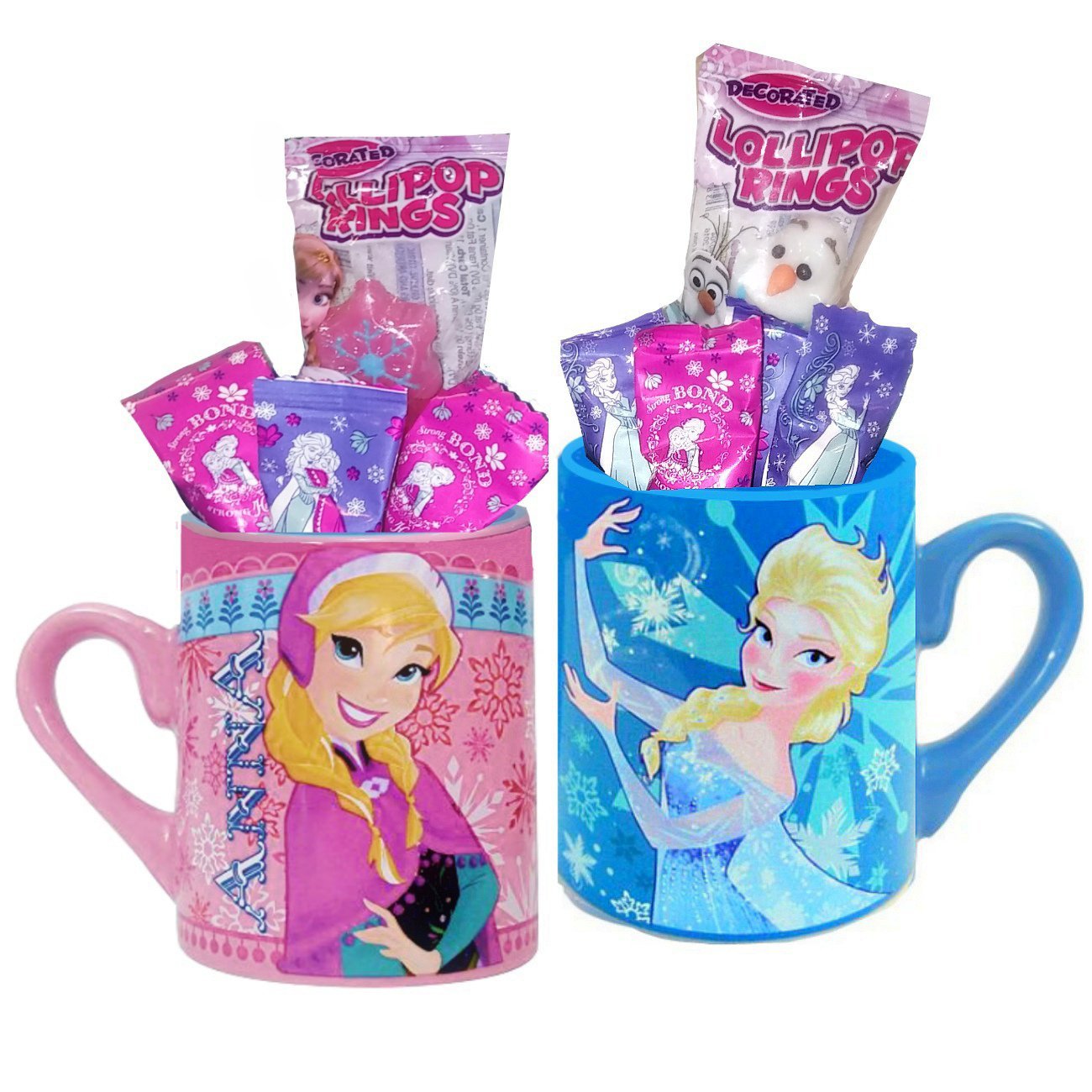 Amazon.com : Frozen Candy Filled Mug Gift Set Bundle of 2 : Baby