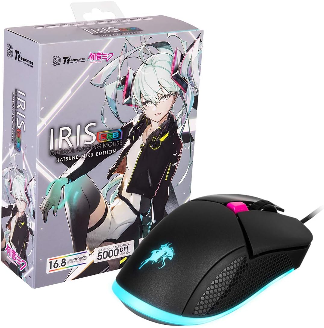 Thermaltake Tt eSPORTS Iris Optical RGB Hatsune Miku Edition Gaming ...