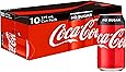 Coca-Cola No Sugar Soft Drink Multipack Cans, 10 x 375 ml: Amazon.com ...