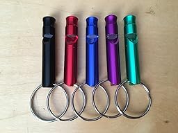 TruePower 40-0455 Aluminum Emergency Whistle/Survival Whistle with ...