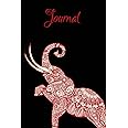 Journal: Unique Elephant Notebook/Journal|6x9|100-Pages|Classic Wide ...