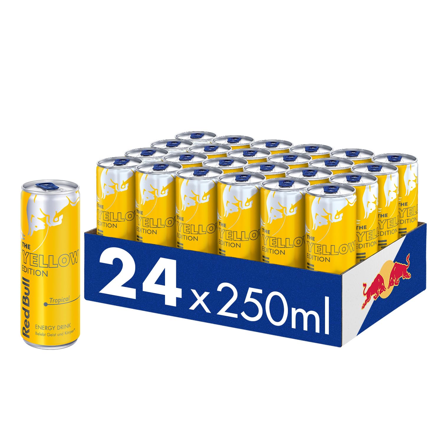 Mua Red Bull Yellow Edition - 24 Tray (250ML) trên Amazon Đức chính ...