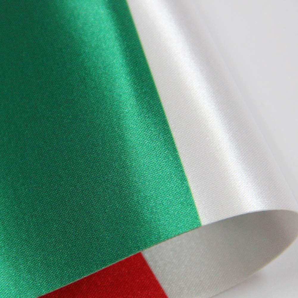 Italy Table Flag 9″ x 6″- Italian Desktop Desk Flag with Sticks & Bases ...