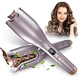 Amazon.com: Auto Hair Curler, IAMFINE 1 Inch Automatic Curling Iron with 4 Temps & 3 Timer ...