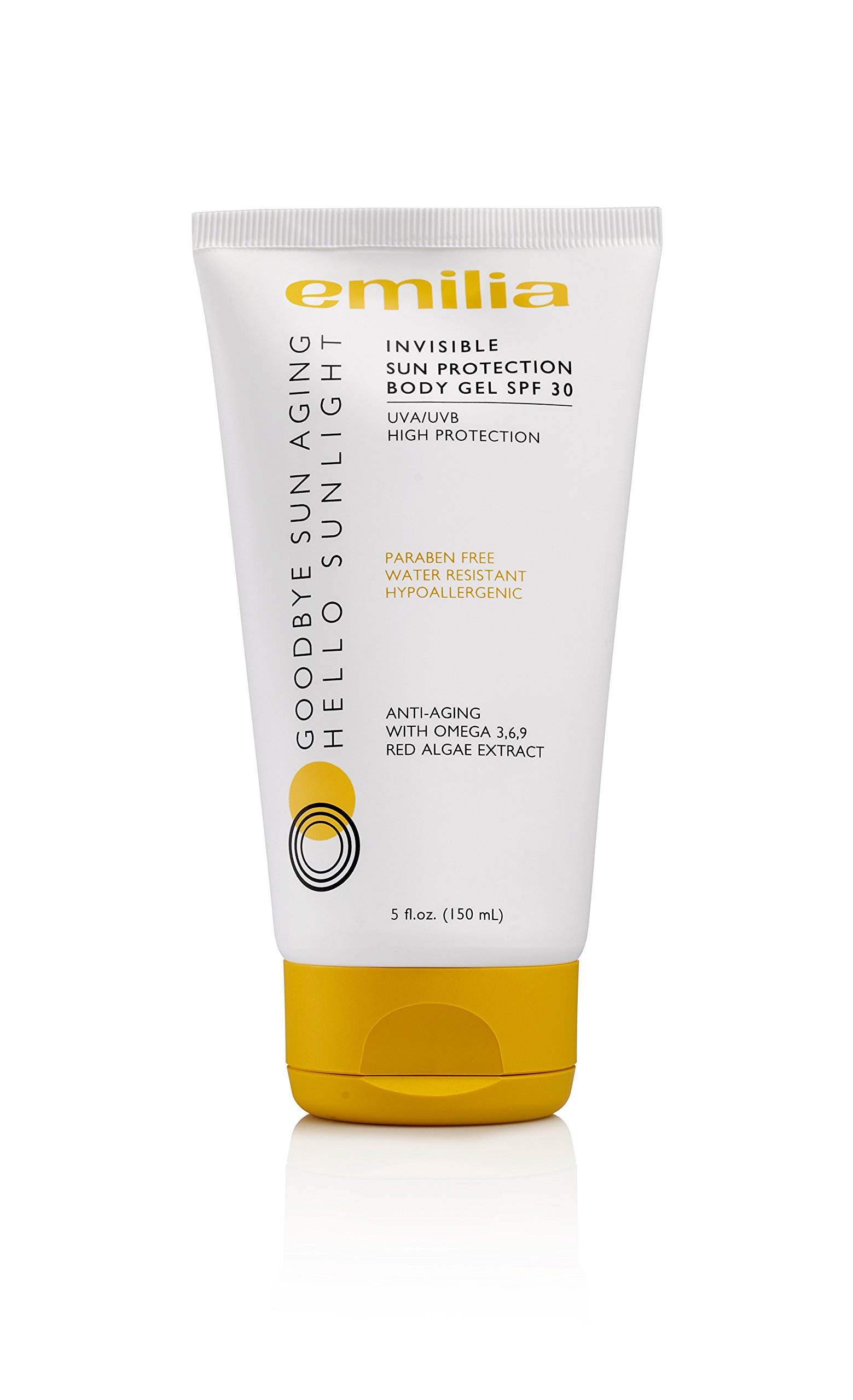 Amazon.com: Emilia Naked Sun Clear Body Sunscreen - Waterproof ...