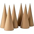 Amazon.com: Ruisky 6PCS 13.8in Paper Mache Cones, Open Bottom Cardboard ...