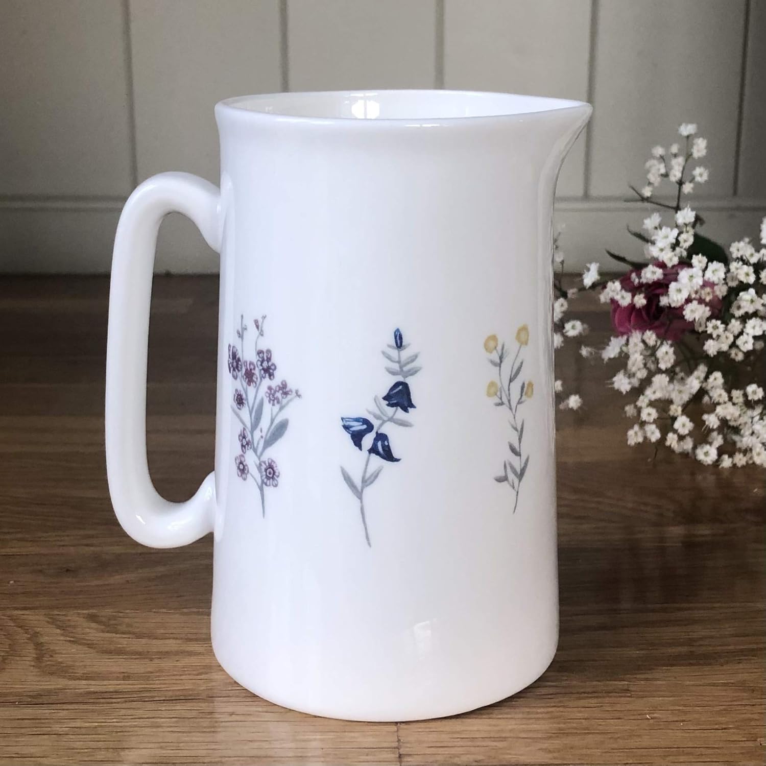 Springtime One Pint Jug: Amazon.co.uk: Handmade