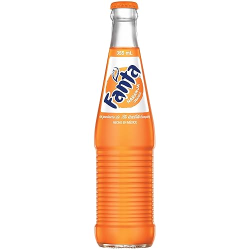Mexican Fanta Orange Glass Bottle, 12 fl oz, 24 Pack in Oman | Whizz ...