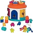 Battat – Shape Sorter House – Color and Shape Sorting Toy with 6 Keys ...