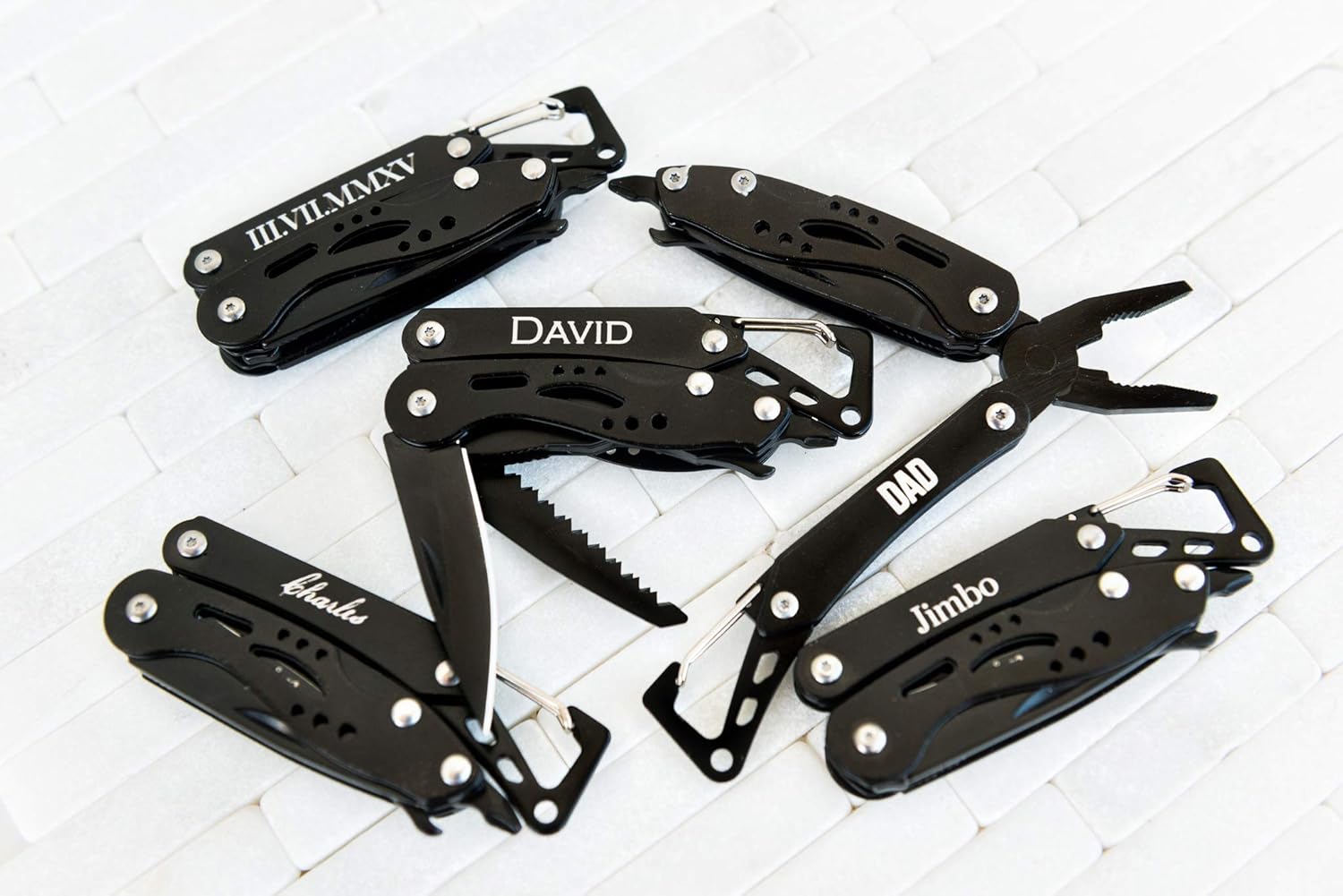 Amazon.com: Personalized, Engraved 7-in-1 MultiTool by Left Coast Original: Handmade