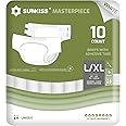 Amazon.com: SUNKISS Masterpiece Adult Diapers with Tabs, Unisex ...