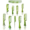 Amazon.com : 10 Pcs Hair Combs, Comb Set, Hair Combs for Women and Men ...