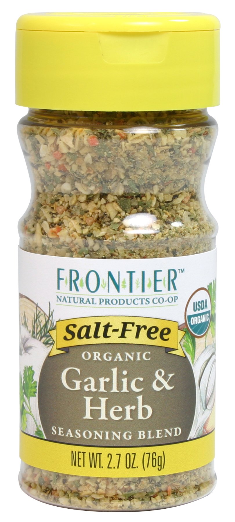 Amazon.com : Frontier Salt Free Organic Seasoning, Lemon Pepper, 2.5 ...