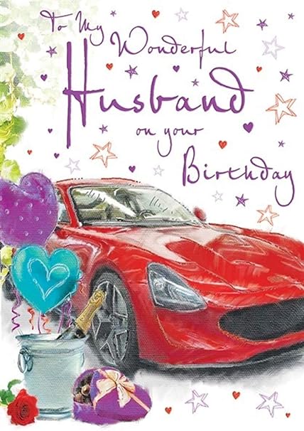 Birthday Card Husband 9 X 6 Inches Regal Publishing Amazon co uk birthday-card-husband-9-x-6-inches-regal-publishing-amazon-co-uk