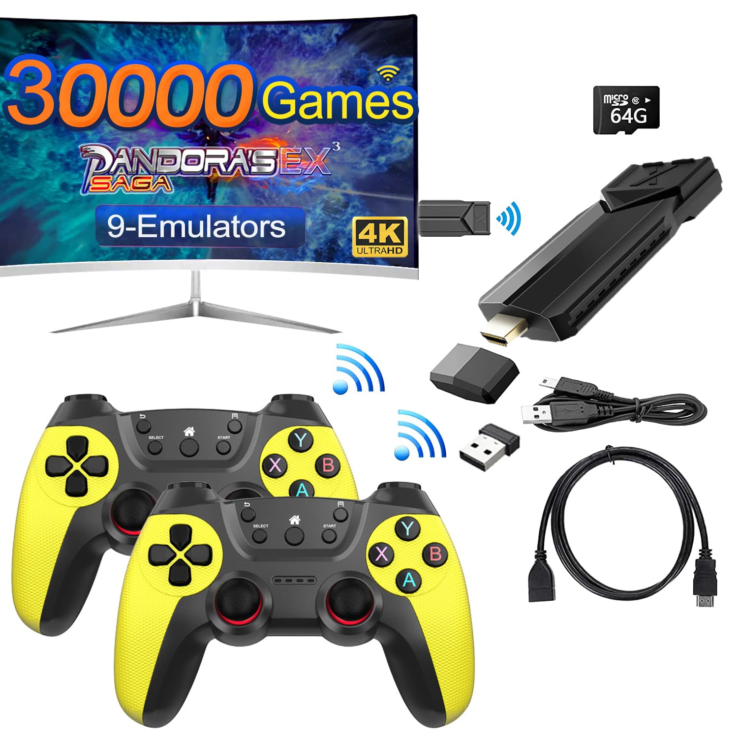 Mua 30000+ retro Game Stick, retro game console, Revisit Classic Games ...