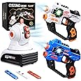 Amazon.com: Laser Tag Set, 2 Laser Toy Gun with Projector & 3 Target ...