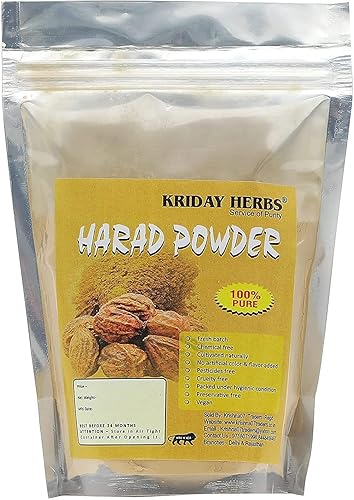 CROW Pure and 100% Natural Harad Powder, Kadukkai/Haritaki/Terminalia ...