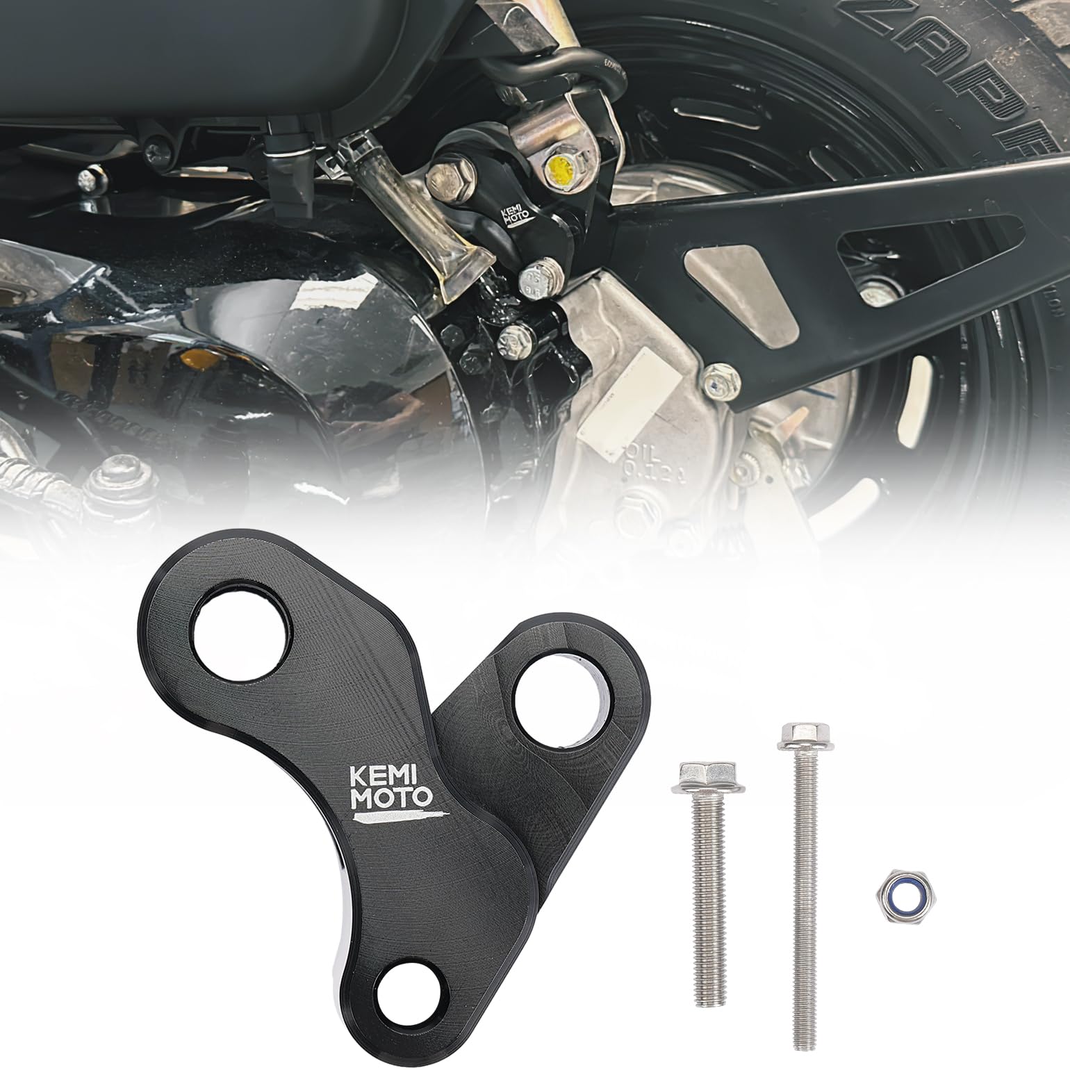 Mua KEMIMOTO Motorcycle Rear Shocks Lowering Kit Compatible with Navi ...