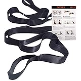 Amazon.com : Stretching Strap with Loops for Physical Therapy, Yoga ...