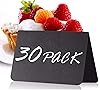 30 Pack Chalkboard Table Tents 4x3 – Reusable Food Labels for Buffet ...