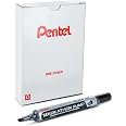 Amazon.com: Pentel Markathon Pump Permanent Marker, Chisel Tip, Black ...