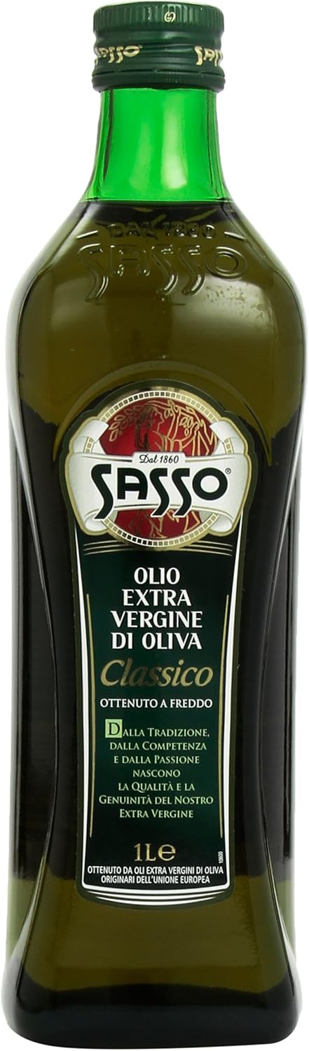 Sasso Olio Extra Vergine - 1 Litro: Amazon.it: Amazon Pantry