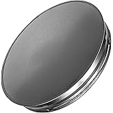 Amazon.com: 6” Inch Duct End Cap with Rubber Gasket - Galvanized Steel ...