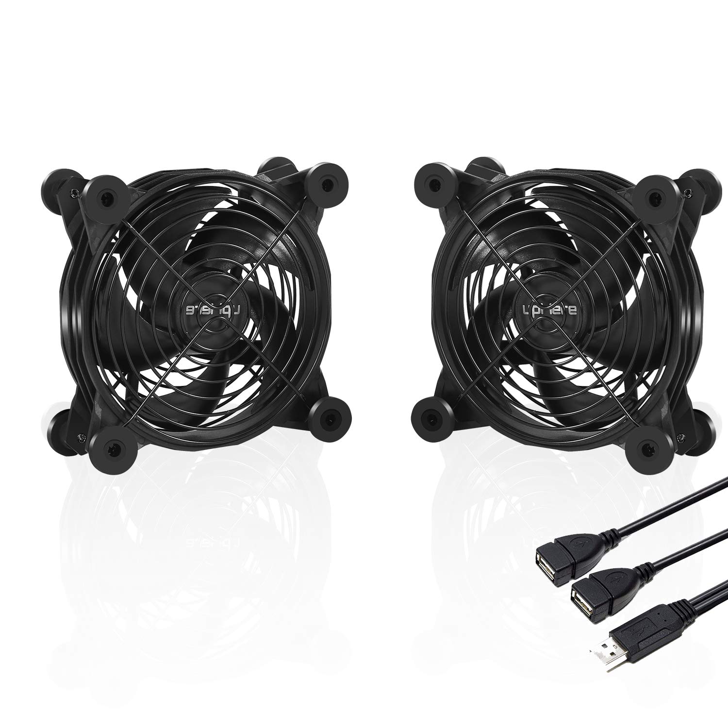 Mua upHere U1203 Silent Dual 120mm USB Fan for Computer Cases Computer ...